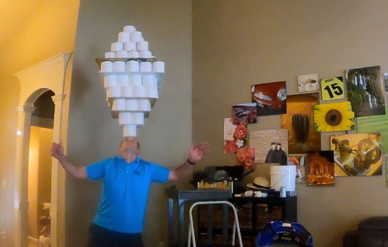 David Rush Breaks Toilet Paper Guinness World Record – Watch Video ...